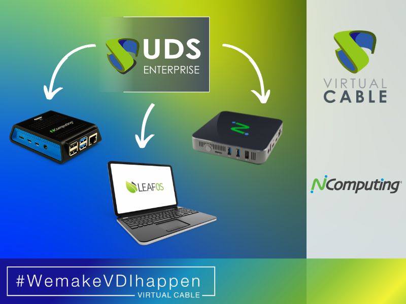 NComputing & Virtual Cable offer sustainable and secure VDI