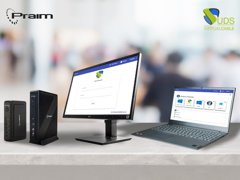 Praim integrates UDS Enterprise VDI software in its solutions